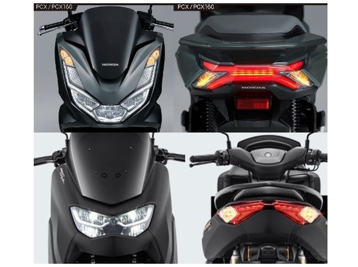 Bandingkan Honda PCX Vs Yamaha NMAX Dari Segi Performa - Gadaibpkb.co.id